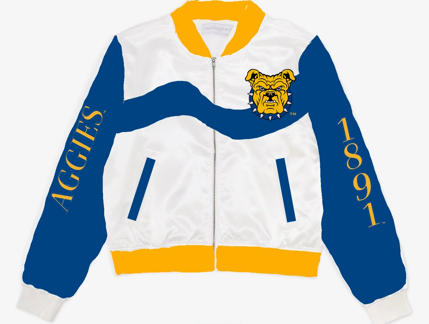 NC A&T Youth Aggie Satin Bomber Jacket – HBCU Legacy Fashion