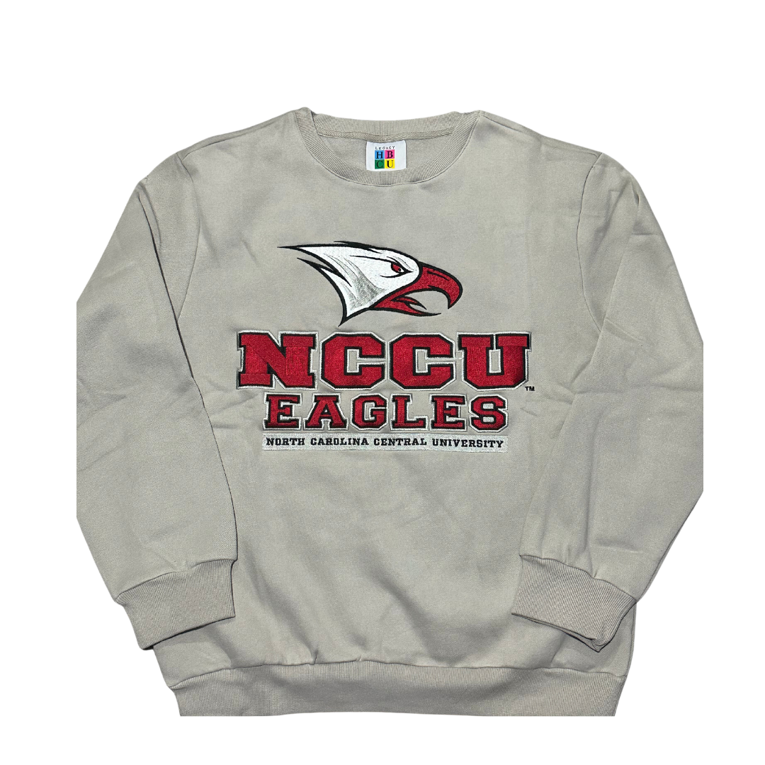 NCCU Eagle Adult Crewneck – HBCU Legacy Fashion